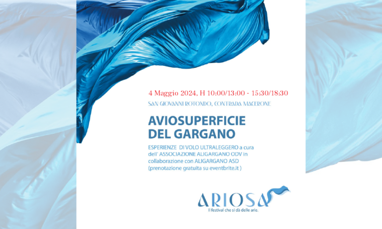 Ariosa “2024” – Aviosuperficie del Gargano
